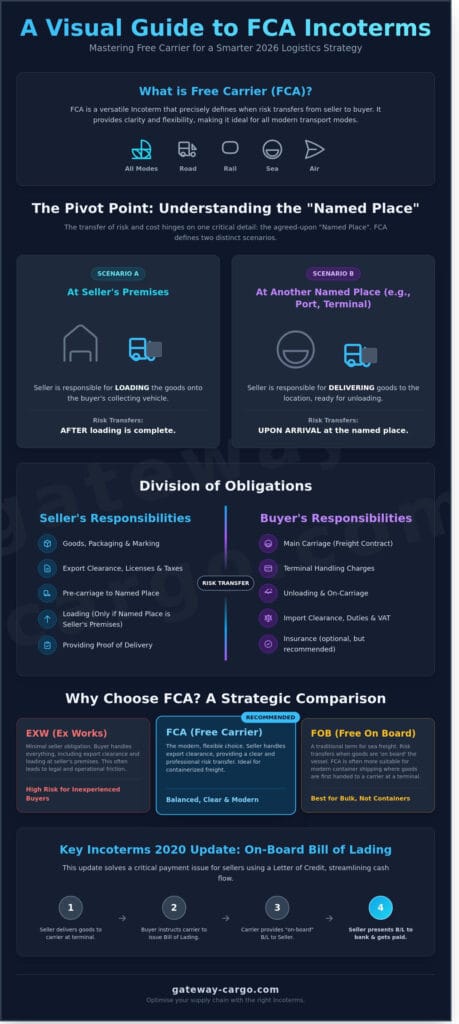 FCA Terms Incoterms: A Strategic Guide for Modern Logistics in 2026 ...