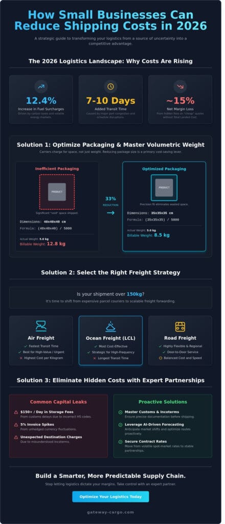 How to Reduce Shipping Costs for Small Business: A Strategic 2026 Guide ...