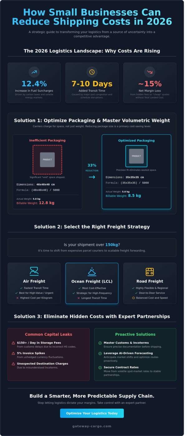 How to Reduce Shipping Costs for Small Business: A Strategic 2026 Guide ...